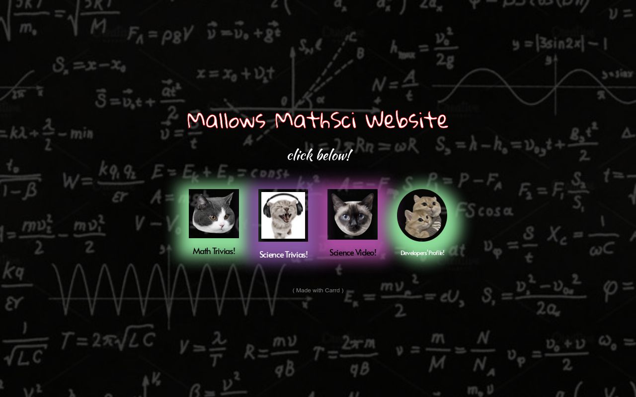 mallowsmathsciweb / Q3 PT MATH